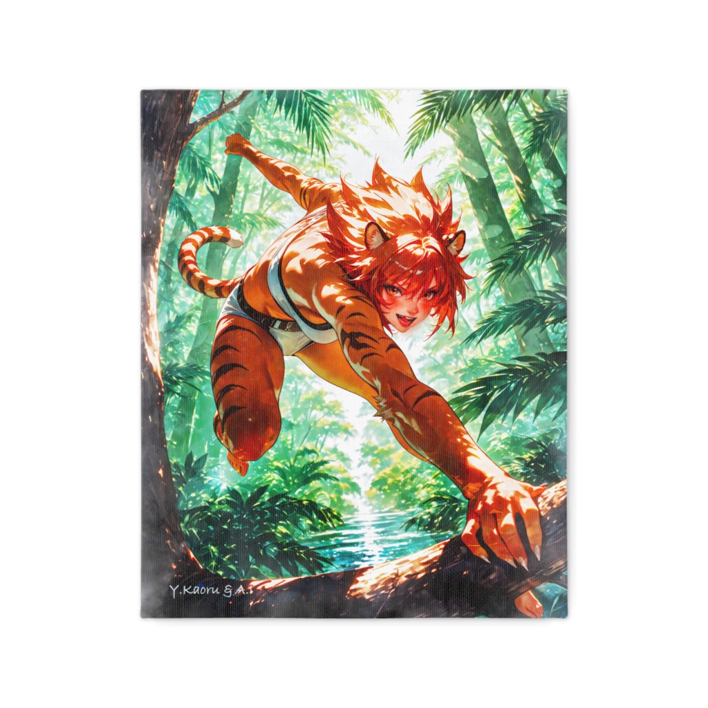 DD2BD5E7art_Tiger Humanoid - vapor-magic - BOOTH