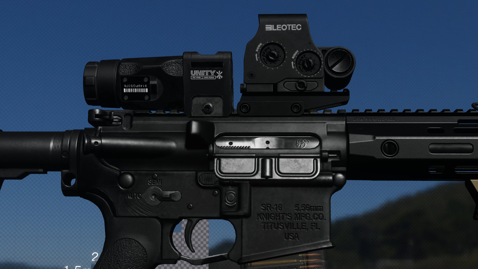 【VRChat】SR-16 | IK System | Realistic Operation | WeaponSystem 2.0 - vrc-rin - BOOTH