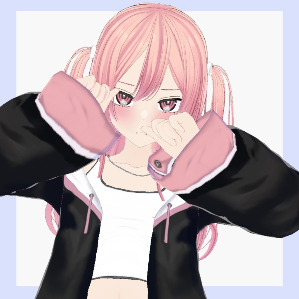 【VRoid3Dモデル】ツインテちゃん【VRoid/VRMデータ付】 - haku5000 - BOOTH