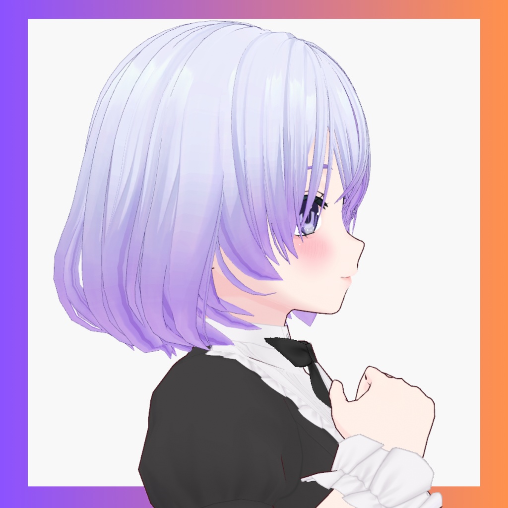 【VRoid3Dモデル】kaiボブヘア【VRoid/VRMデータ付】 - haku5000 - BOOTH