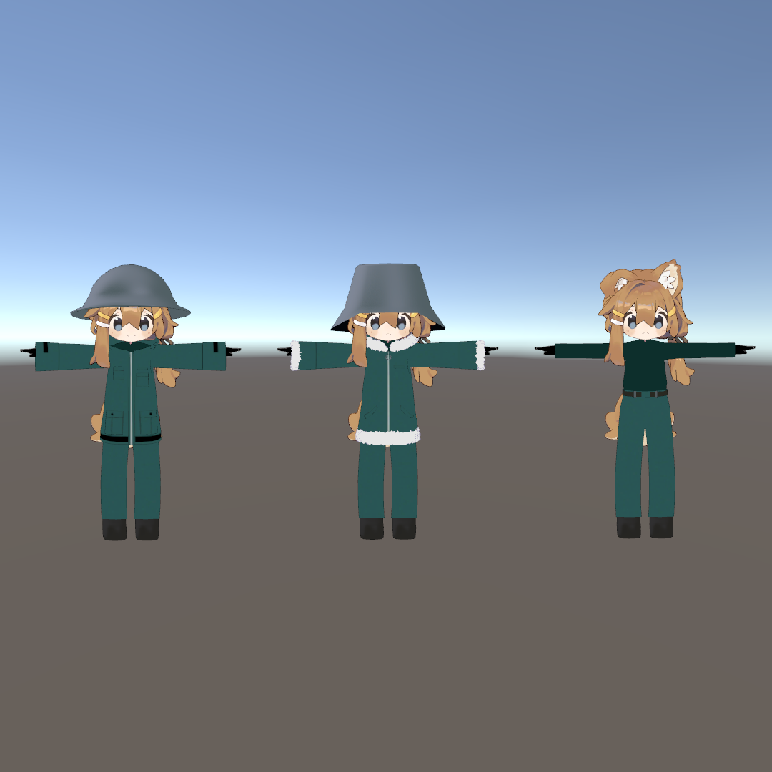 Wandervogel - ワンダーフォーゲル 【VRC 向け衣装 / キプフェル・まめひなた対応 / MA セットアップ済】 - かーのショップ - BOOTH