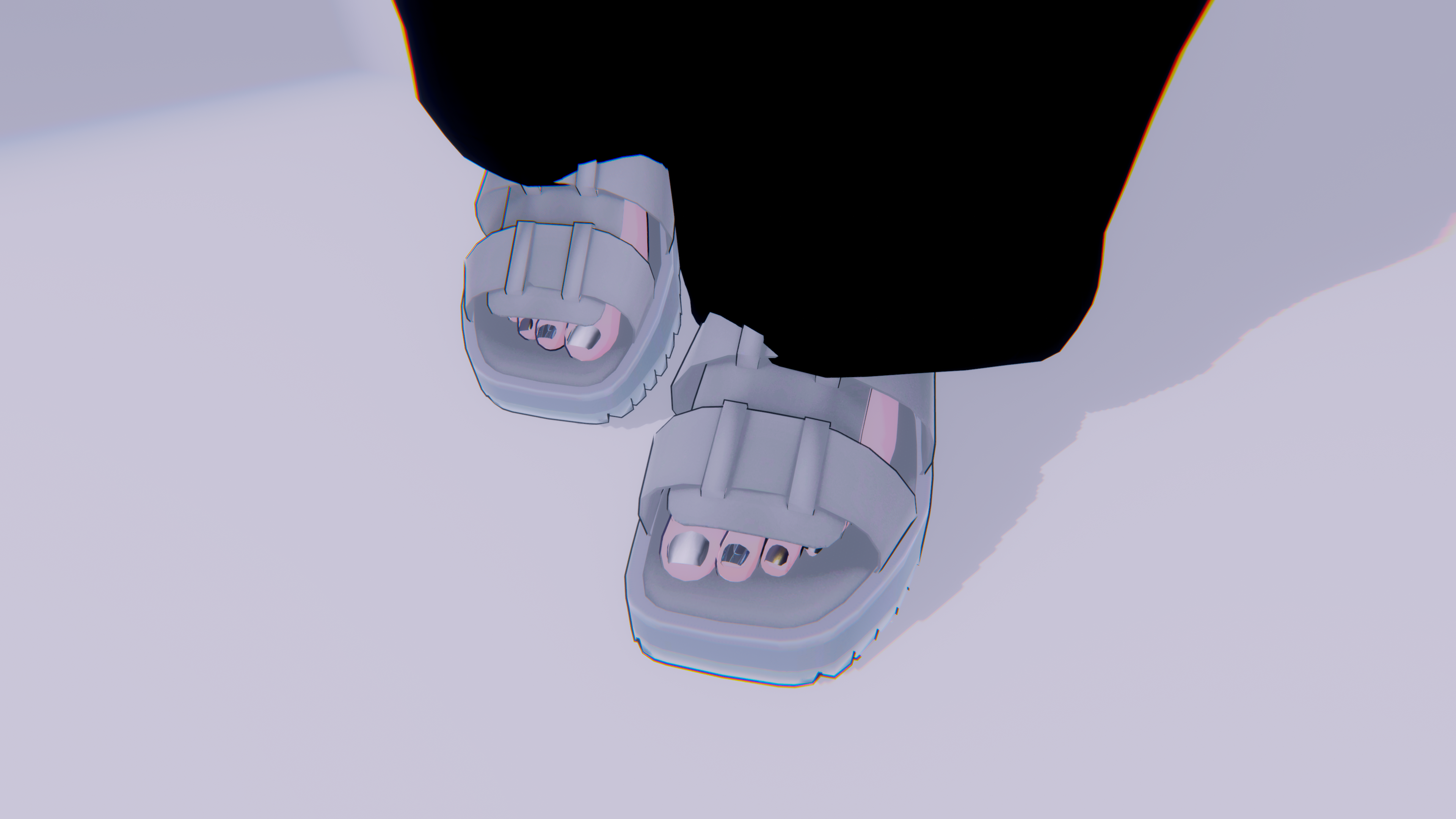 簡単導入！【Lapwing専用】hand・footネイルセット （VRChat想定） - Ruriru shop - BOOTH