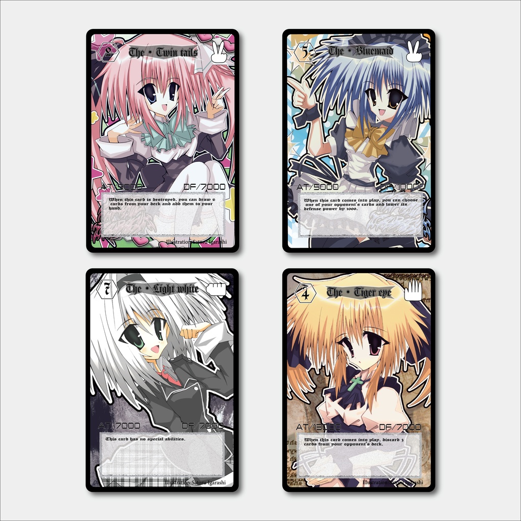 TCG風カード - Satoru Igarashi OnlinShop - BOOTH