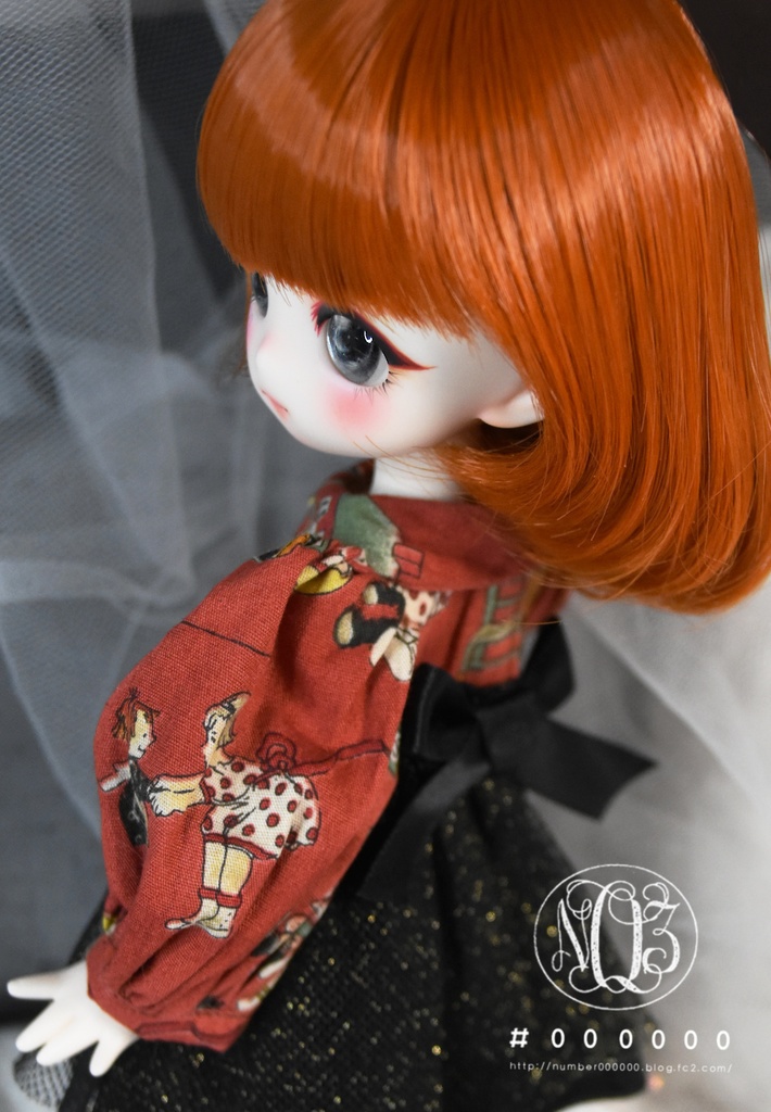 【25cmサイズ】ネクタイハーフパンツワンピース - #000000 NumberZero Shop - BOOTH