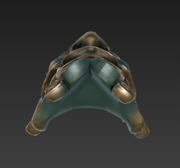 Azure Oni Specter Mask 碧鬼面 - Luna Dreamscape - BOOTH