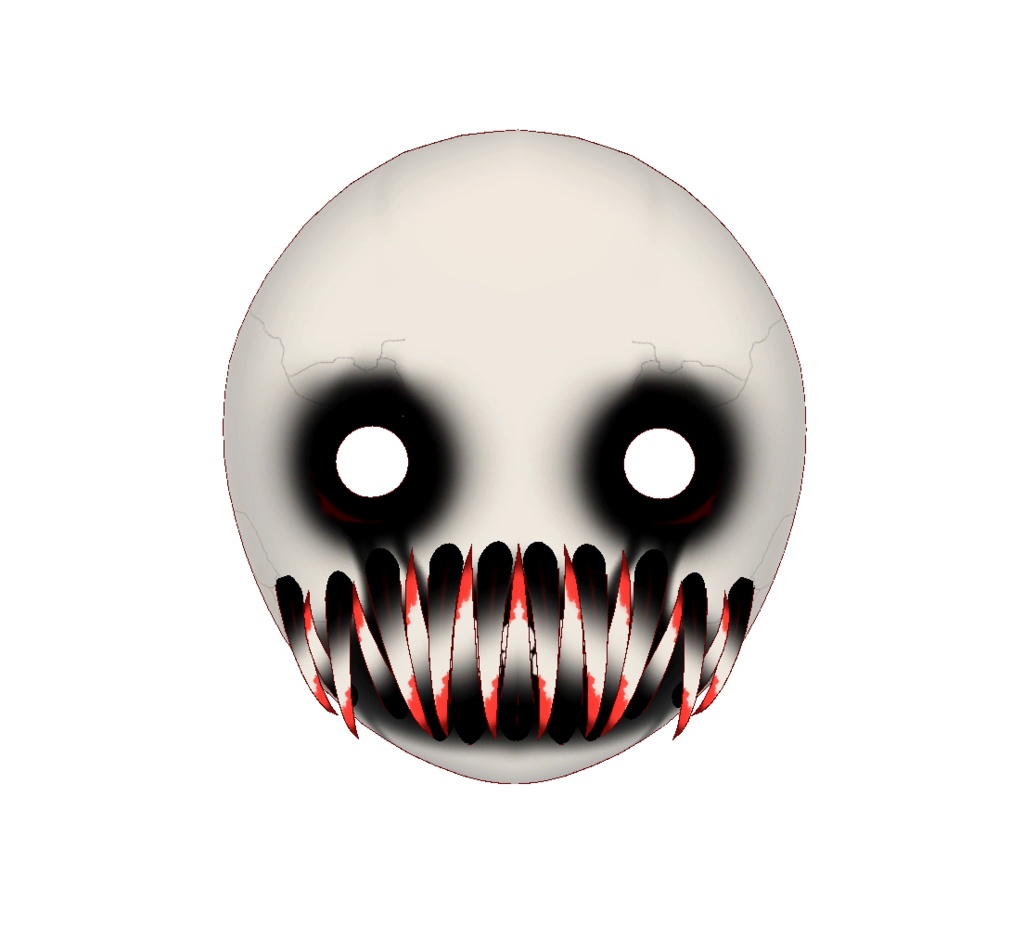 Mask of Curse/ 저주의 가면/呪いのマスク - Magenta's Models - BOOTH