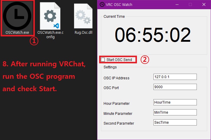 [VRChat][無料] OSC懐中時計(OSC Pocket Watch) - FreyYa's Workshop - BOOTH