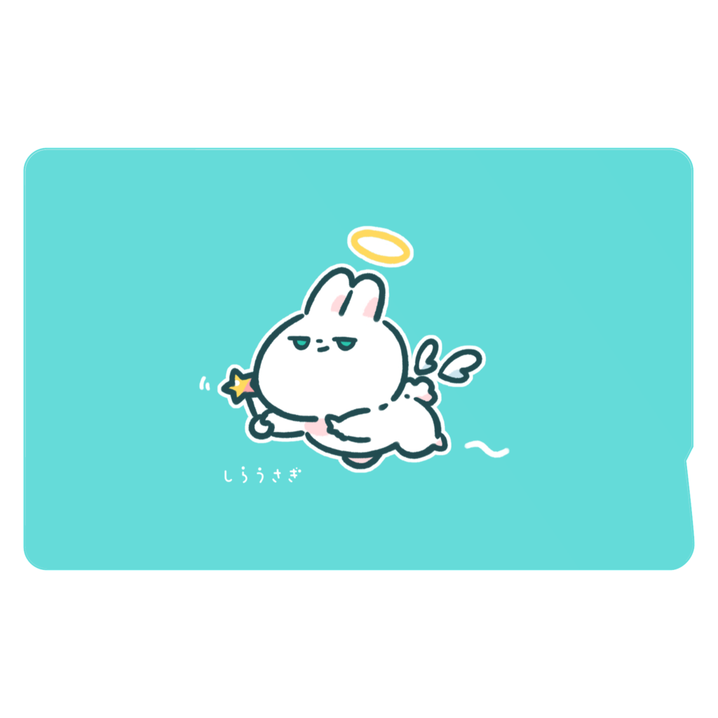 しらうさICカードステッカー - てんぱく - BOOTH