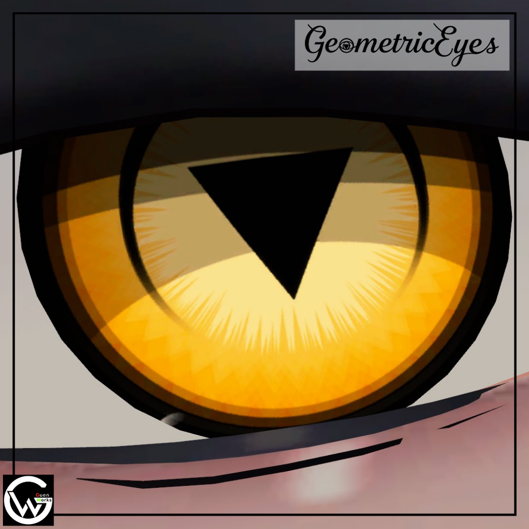 【8 Avatars】GeometricEyes. Eye Texture - GuenWorks - BOOTH