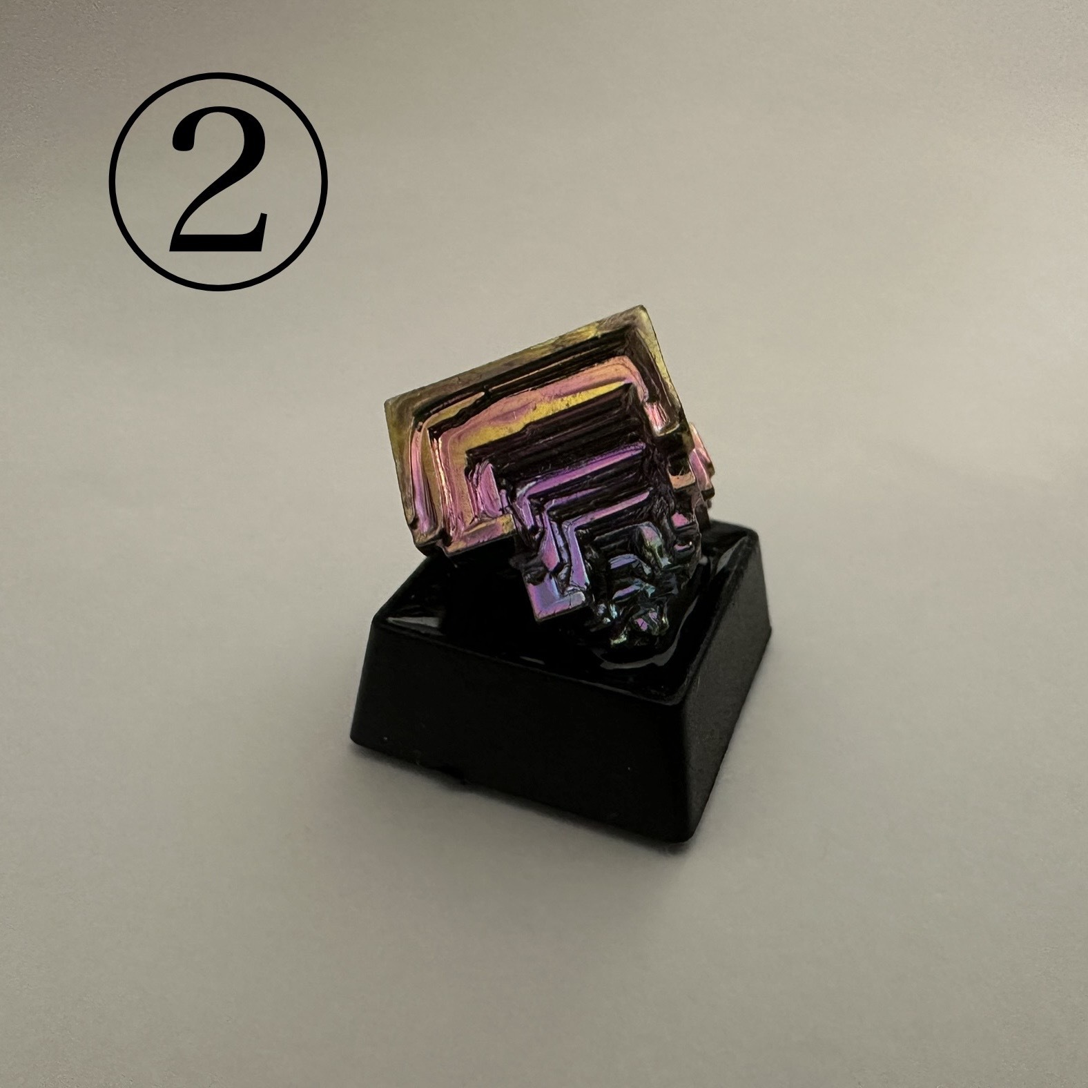 ビスマス鉱石キーキャップ - noriのおみせ - BOOTH