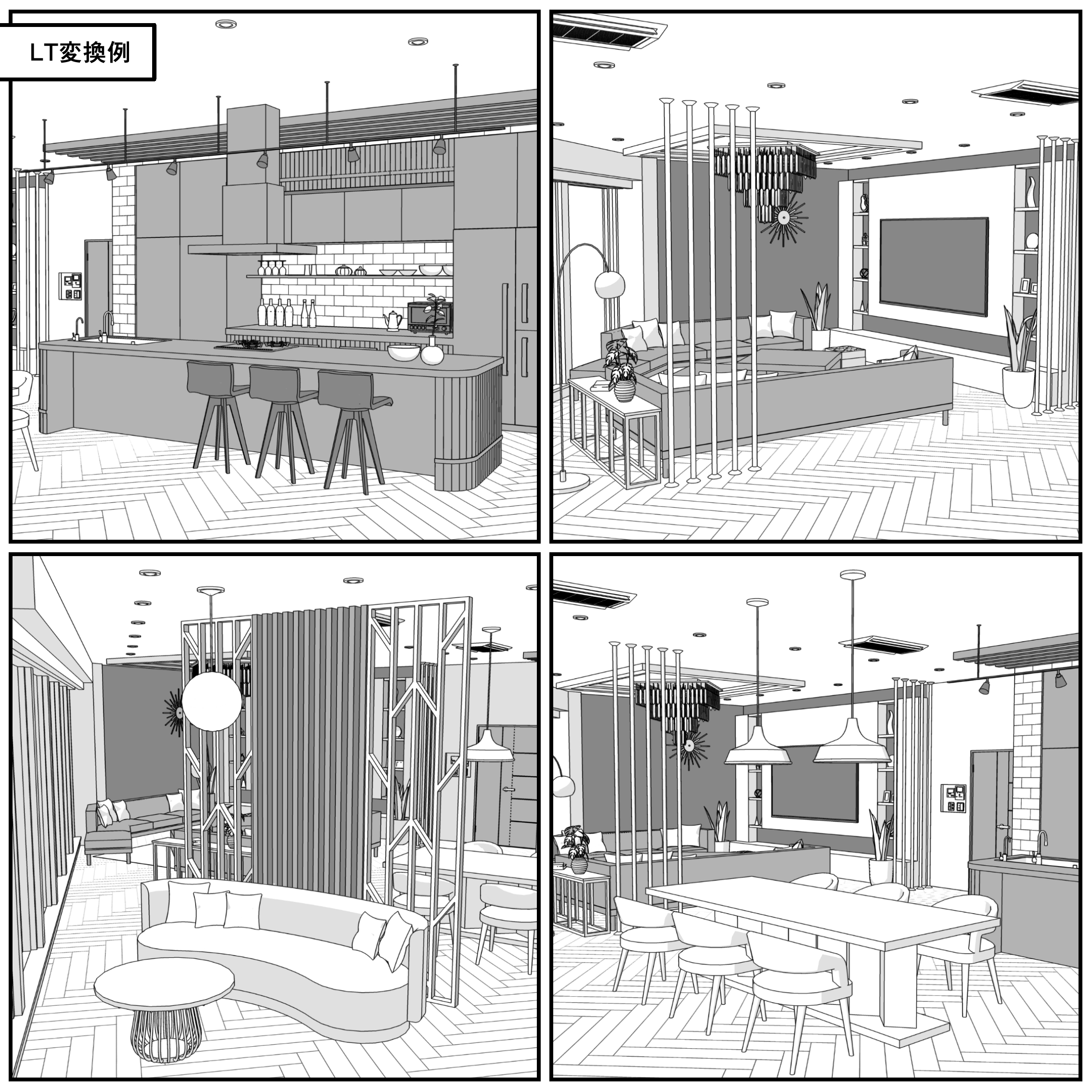 LDK(高級)03【クリスタ用素材】 - mame1123 - BOOTH