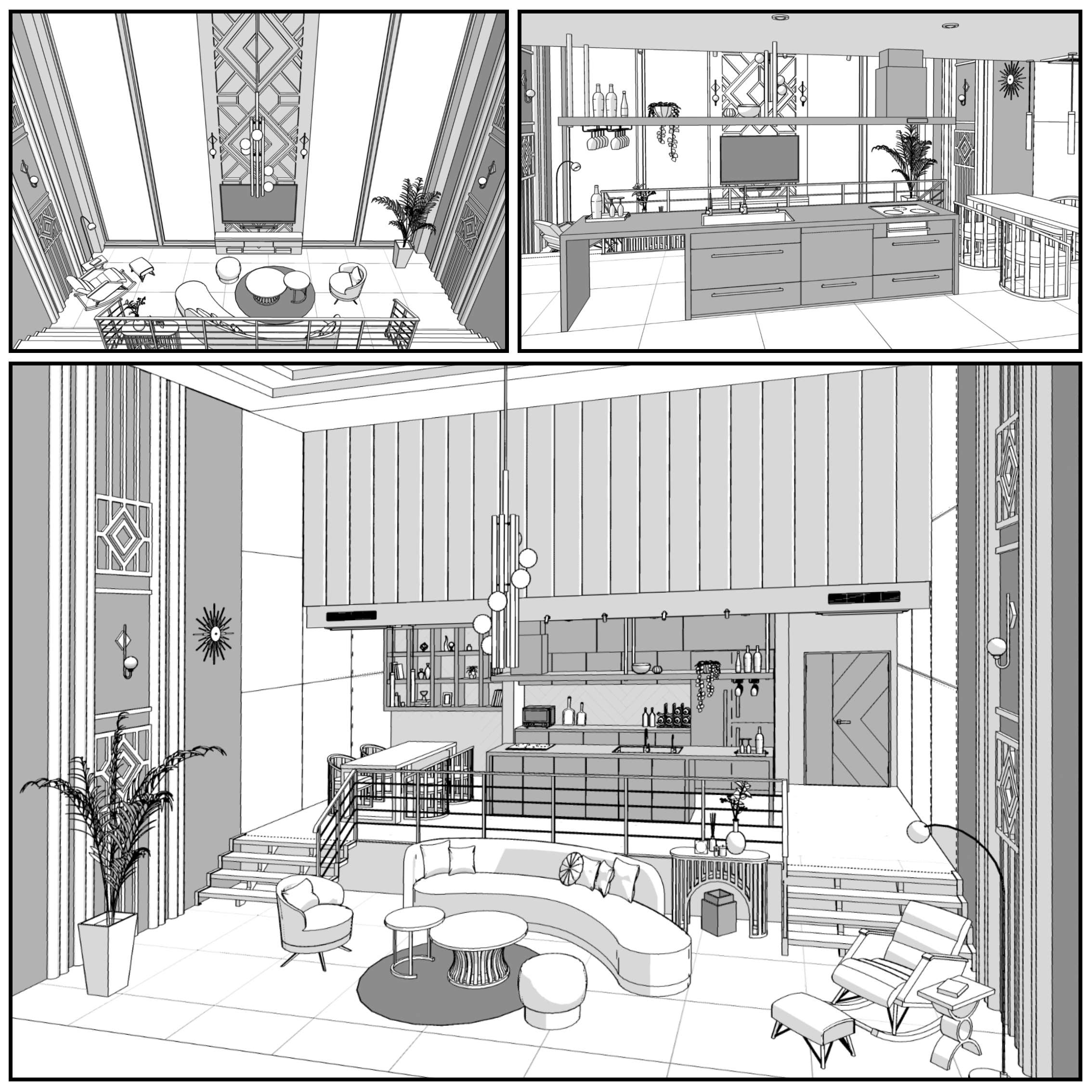 LDK(高級)04【クリスタ用素材】 - mame1123 - BOOTH