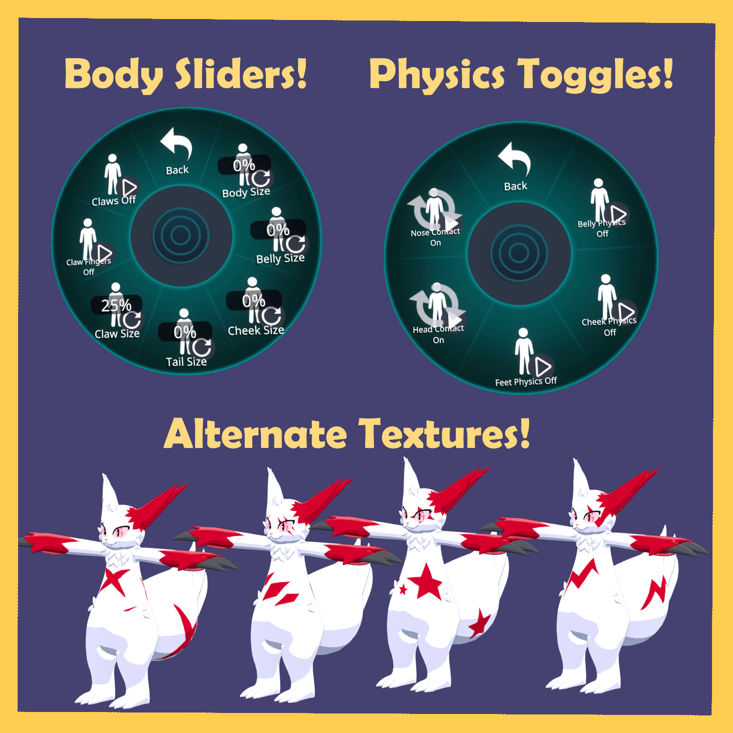 Zangy! VRChat Avatar - Inevanable's VRChat Avatars and Assets - BOOTH