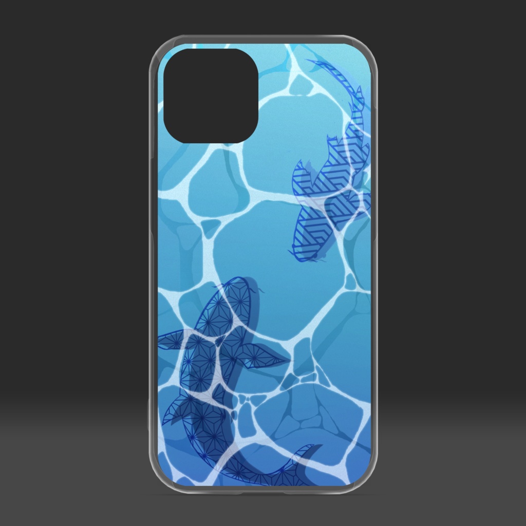 【スマホケース】水面 - 行灯屋 - BOOTH