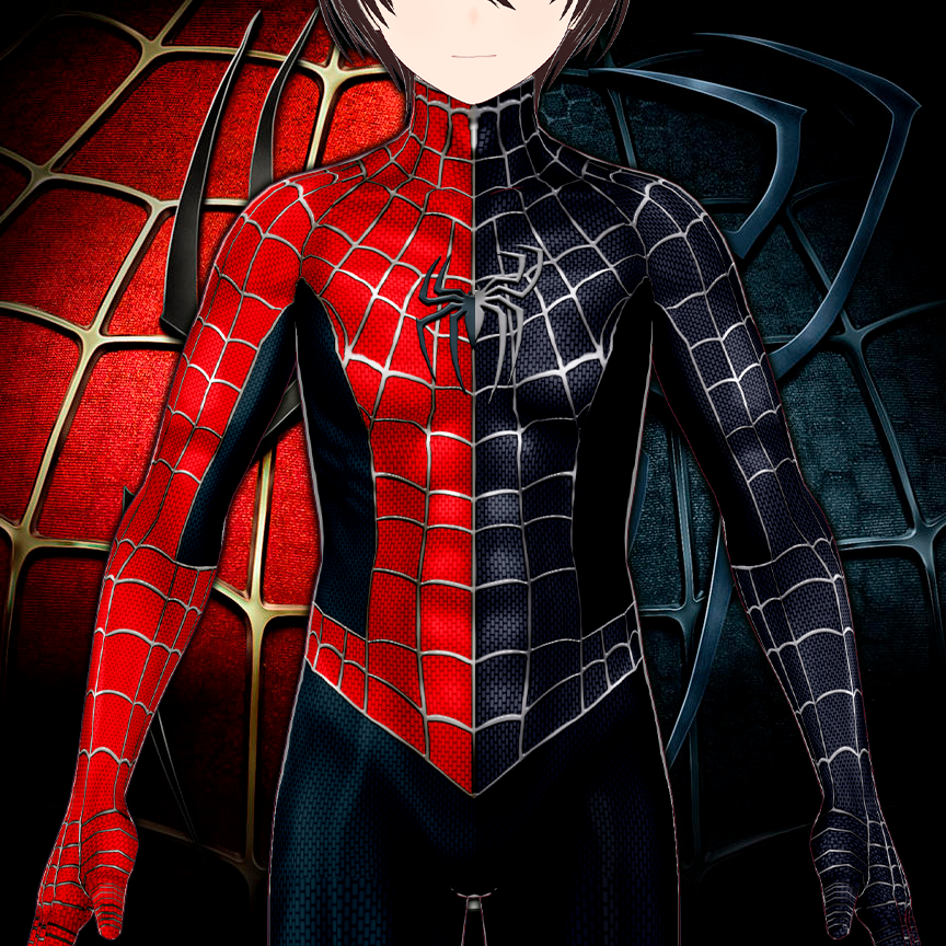 【VRoid】Male Ver. Spider-Man Costume Spider-Man Raimi Trilogy ...