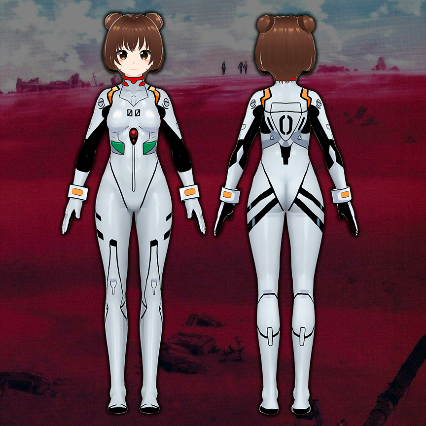 【VRoid】Rei Plug Suit Costume from Neon Genesis Evangelion - 𝗡𝗢𝗦𝗧𝗔𝗟𝗚𝗜𝗔 ...