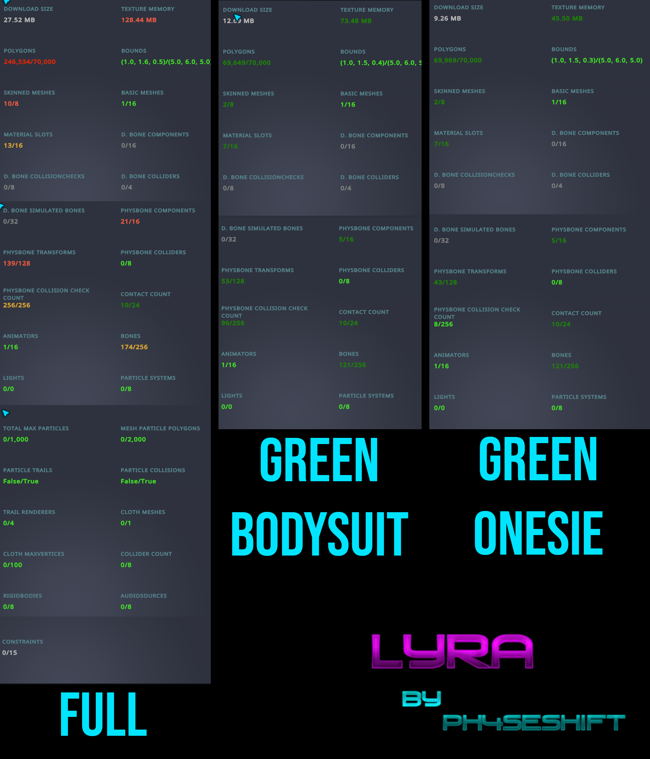 Lyra - Scratch asset VRC Avatar - ph4seshift - BOOTH