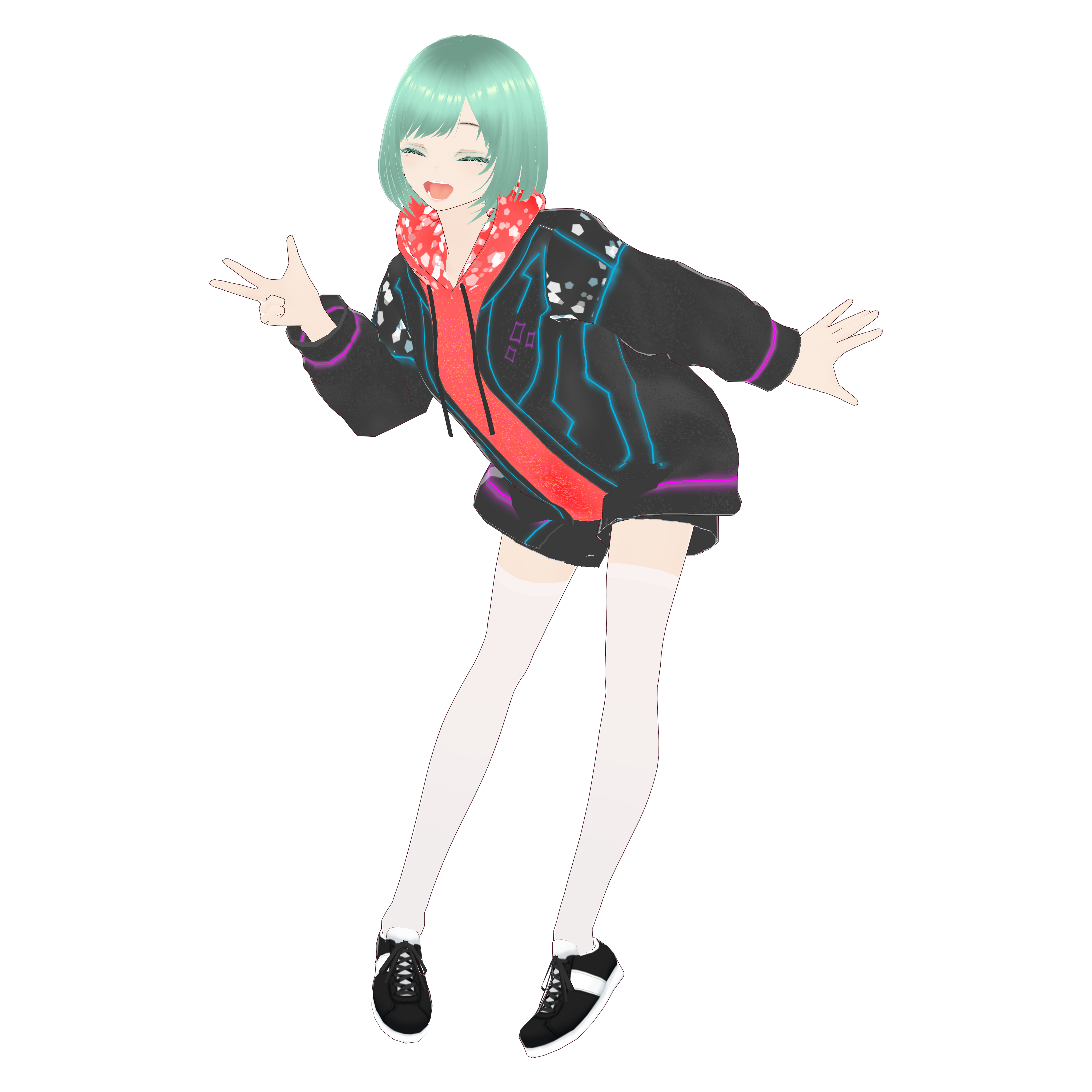 「Mint」 – VRM model for beginner VTubers - Trinity Avatars - BOOTH