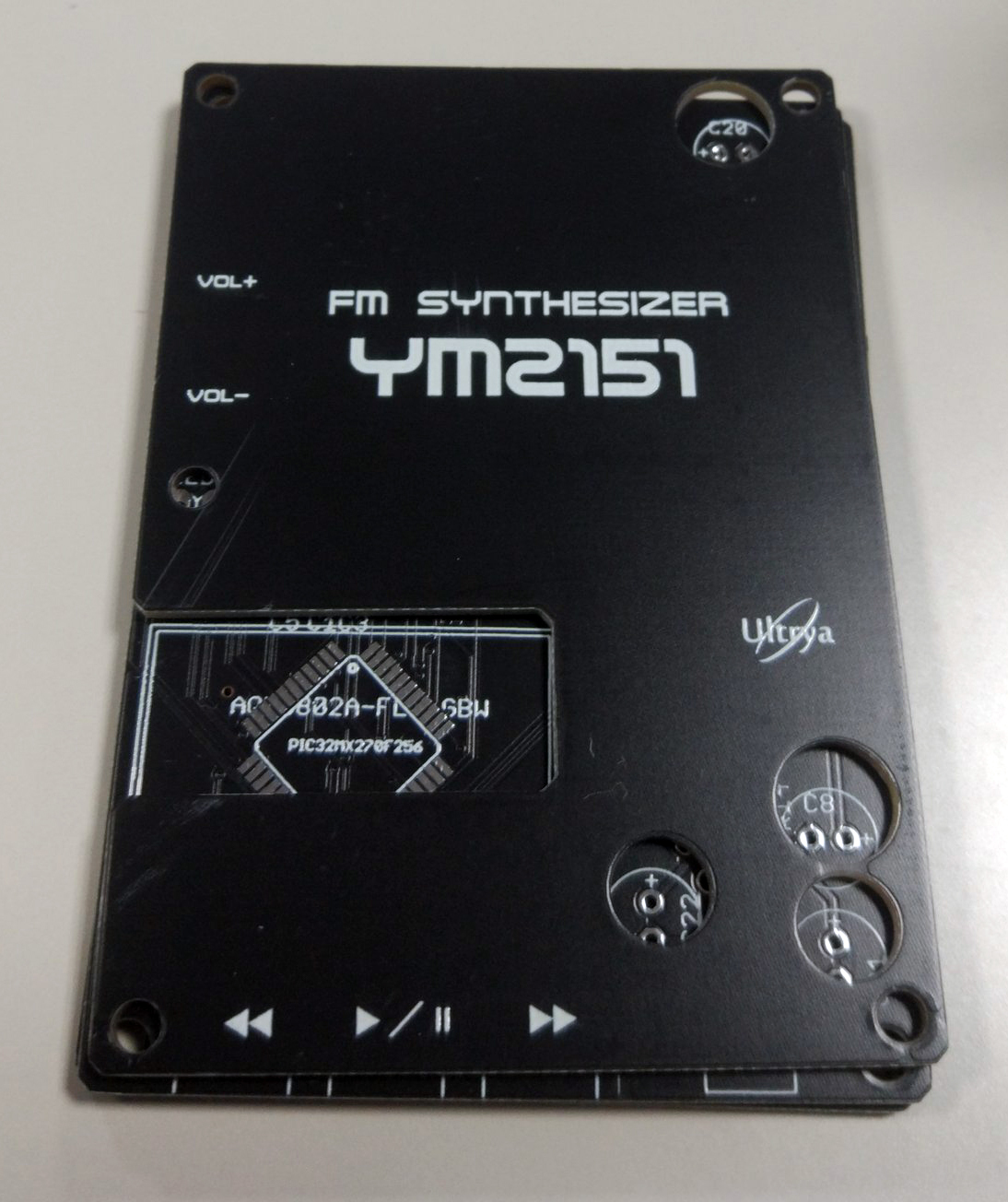 YM2151 Player 基板(黒基板) - FMSoundModule - BOOTH