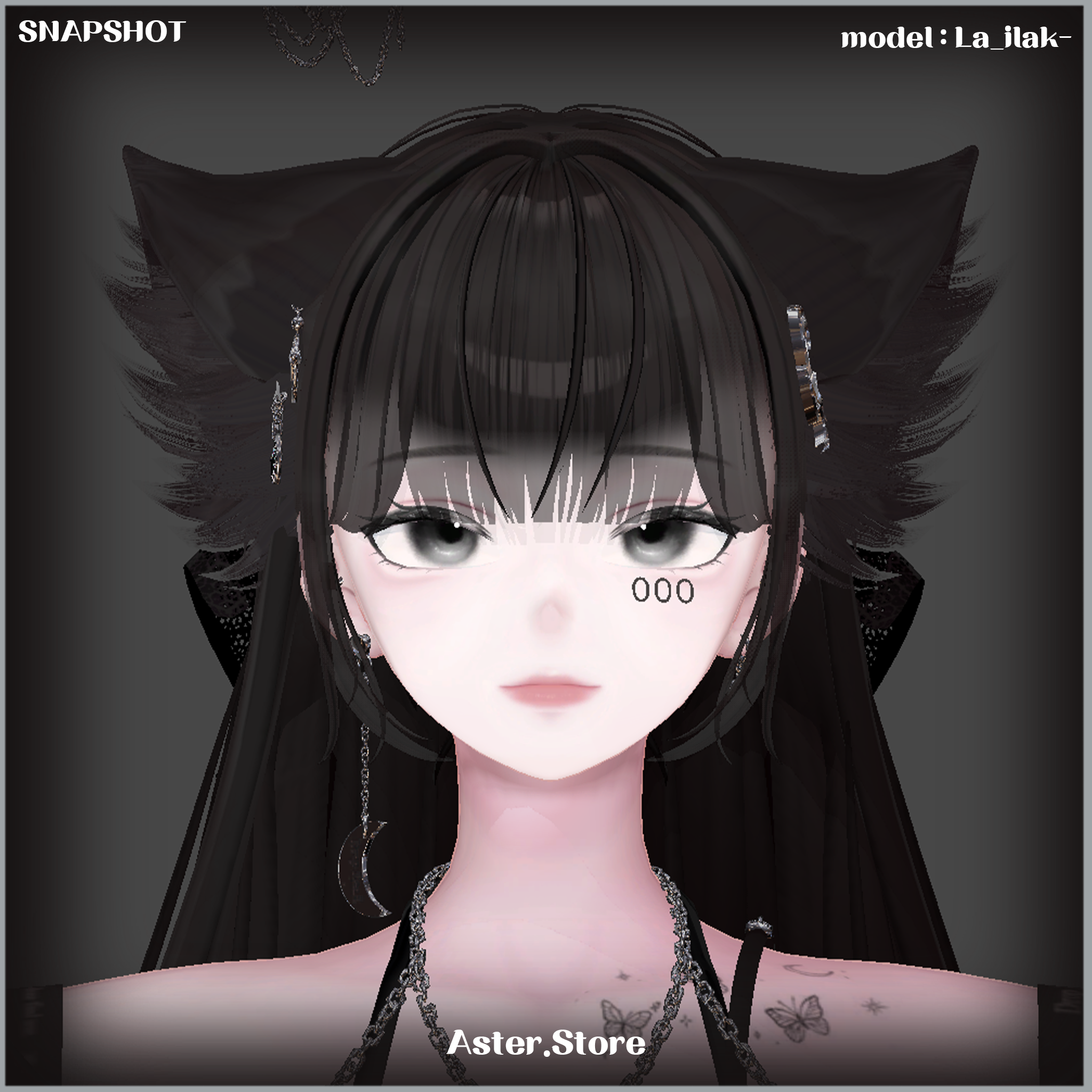 【Shinra】 (EYE fro FREE!) Pure-Makeup With Smoge eye+uvula - Aster_. Store - BOOTH