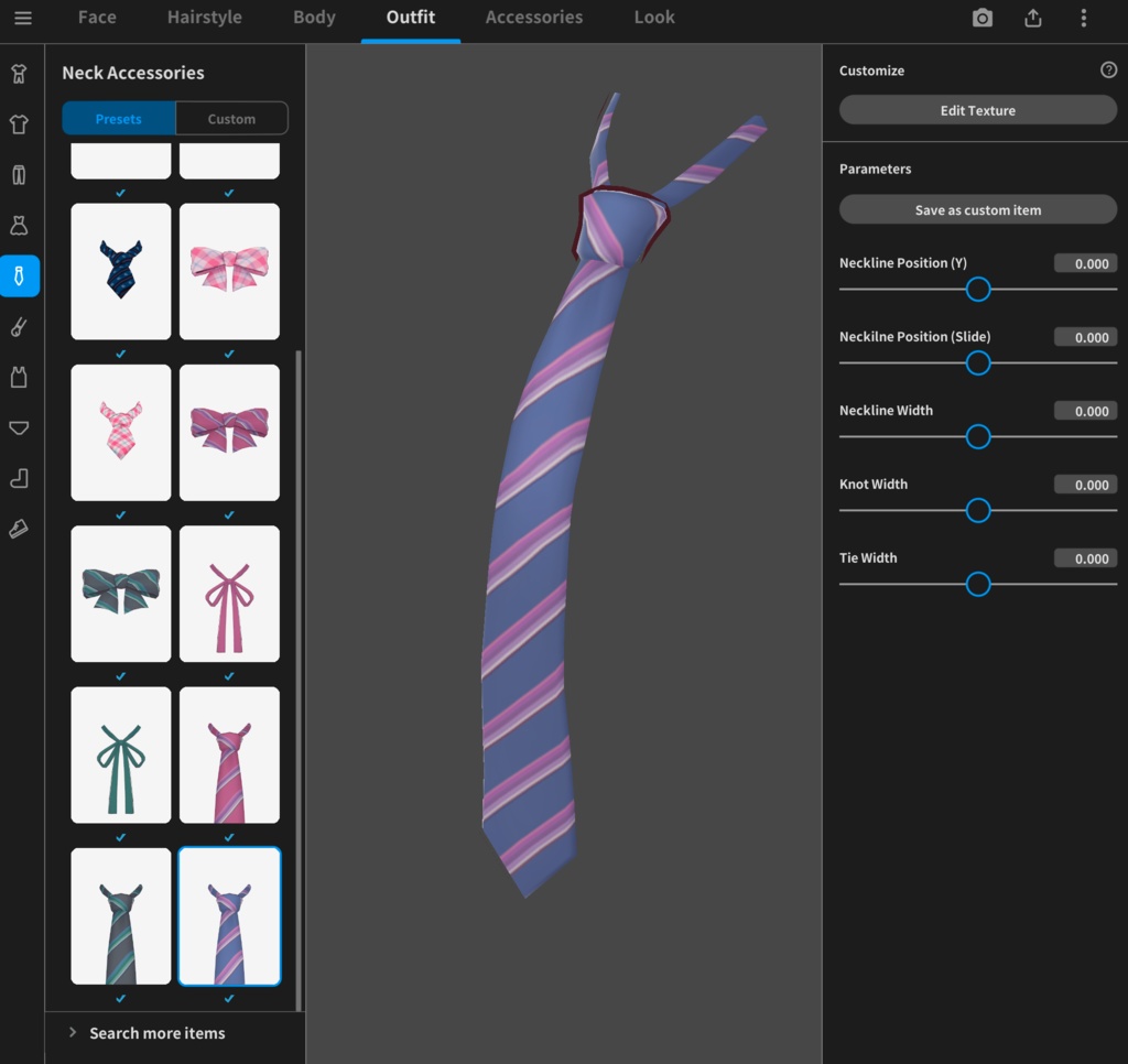 Distraction free clothing/accessories displayer. - CuteWaterBeary - BOOTH