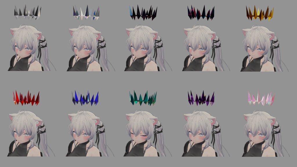 【VRChat】「Princess' Crown」プリンセス・クラウン - COPPELIUS-VRC支店 - BOOTH