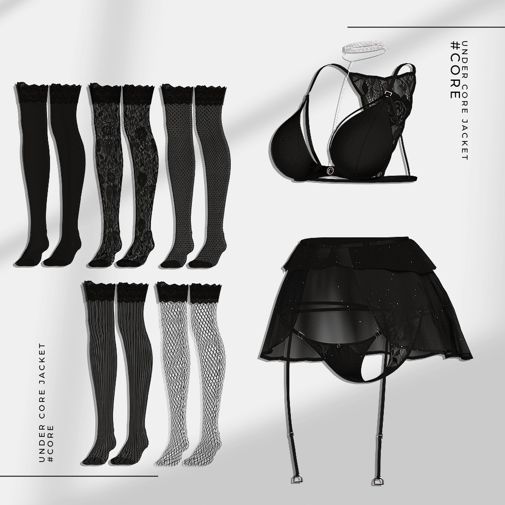 [#CORE] UNDER CORE JACKET & Lingerie - #CORE - BOOTH