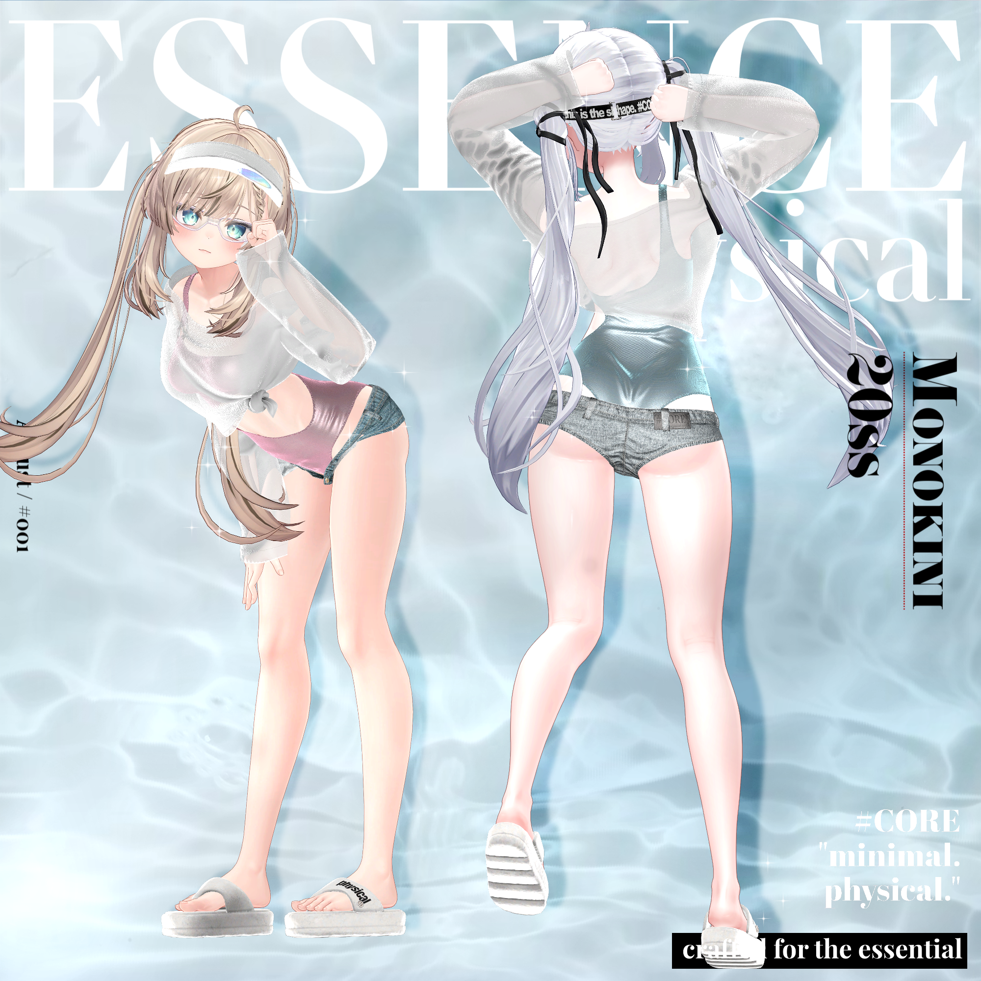 [#CORE] 25ss ESSENCE Monokini - #CORE - BOOTH