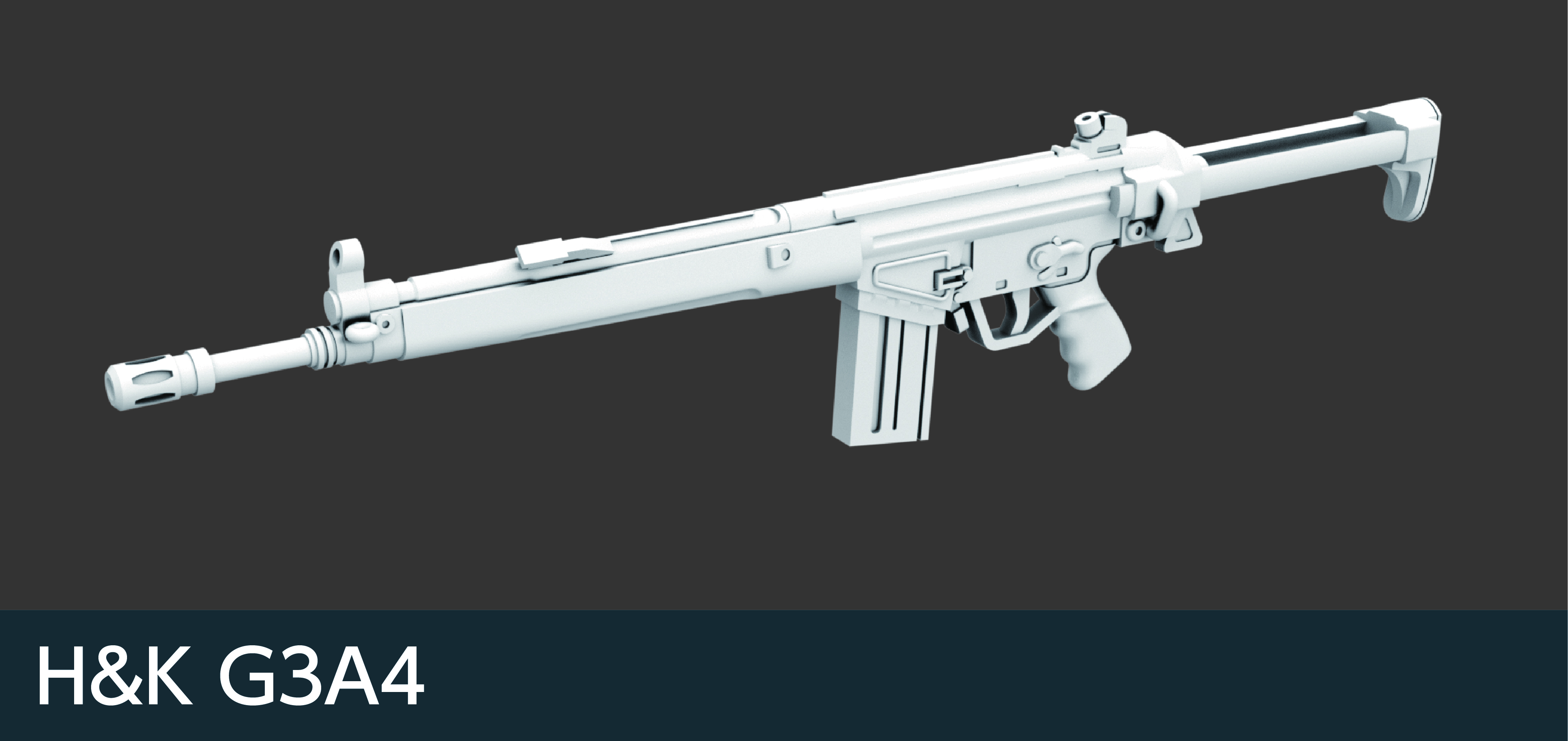 1/35 現用小火器シリーズ H&K G3シリーズ - B+DESIGN MODELS - BOOTH