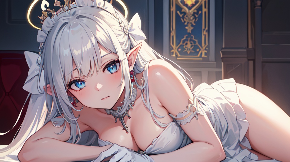 神秘な城の中の魅惑的なエルフ - wahara - BOOTH