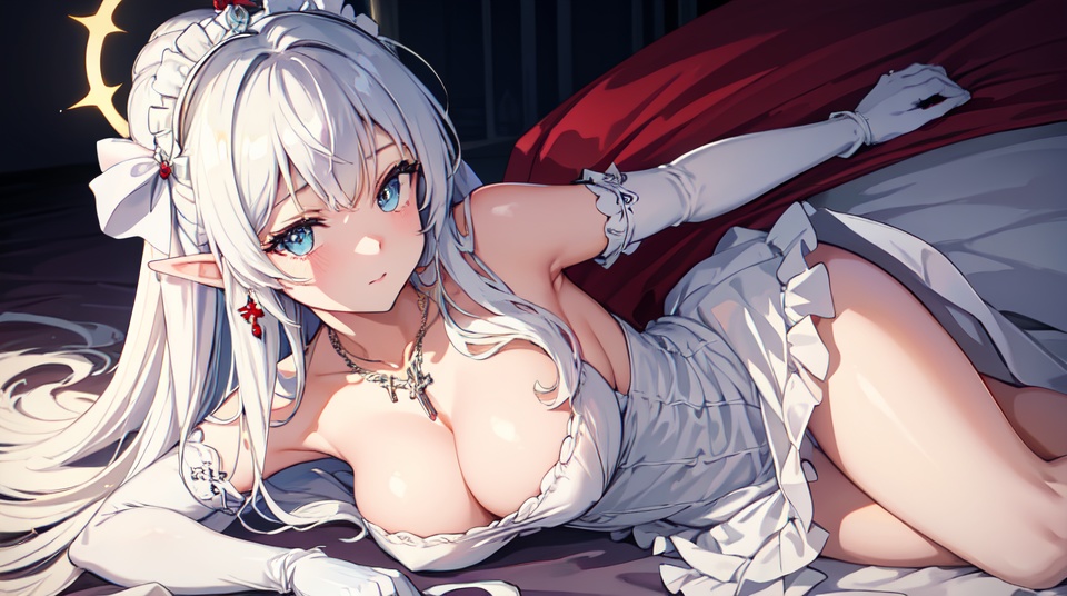 神秘な城の中の魅惑的なエルフ - wahara - BOOTH