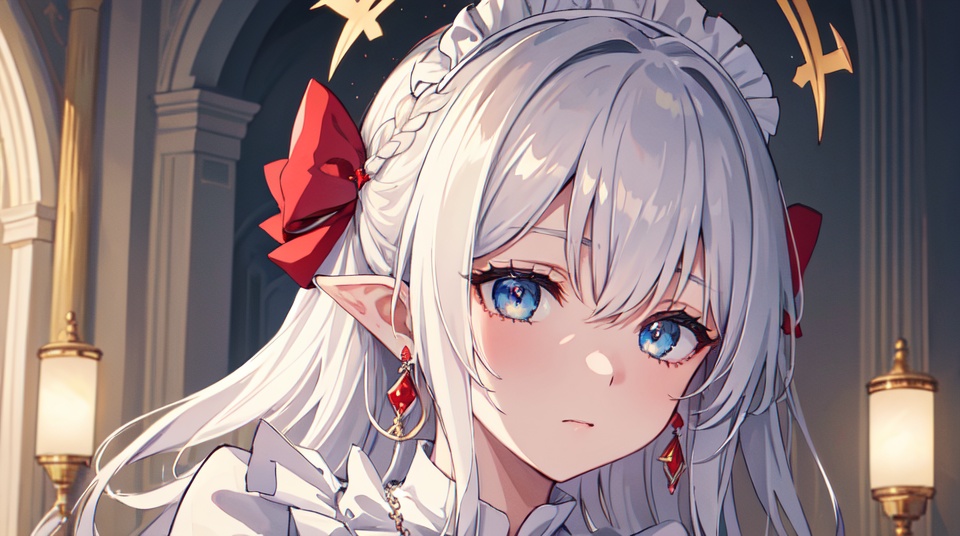 神秘な城の中の魅惑的なエルフ - wahara - BOOTH