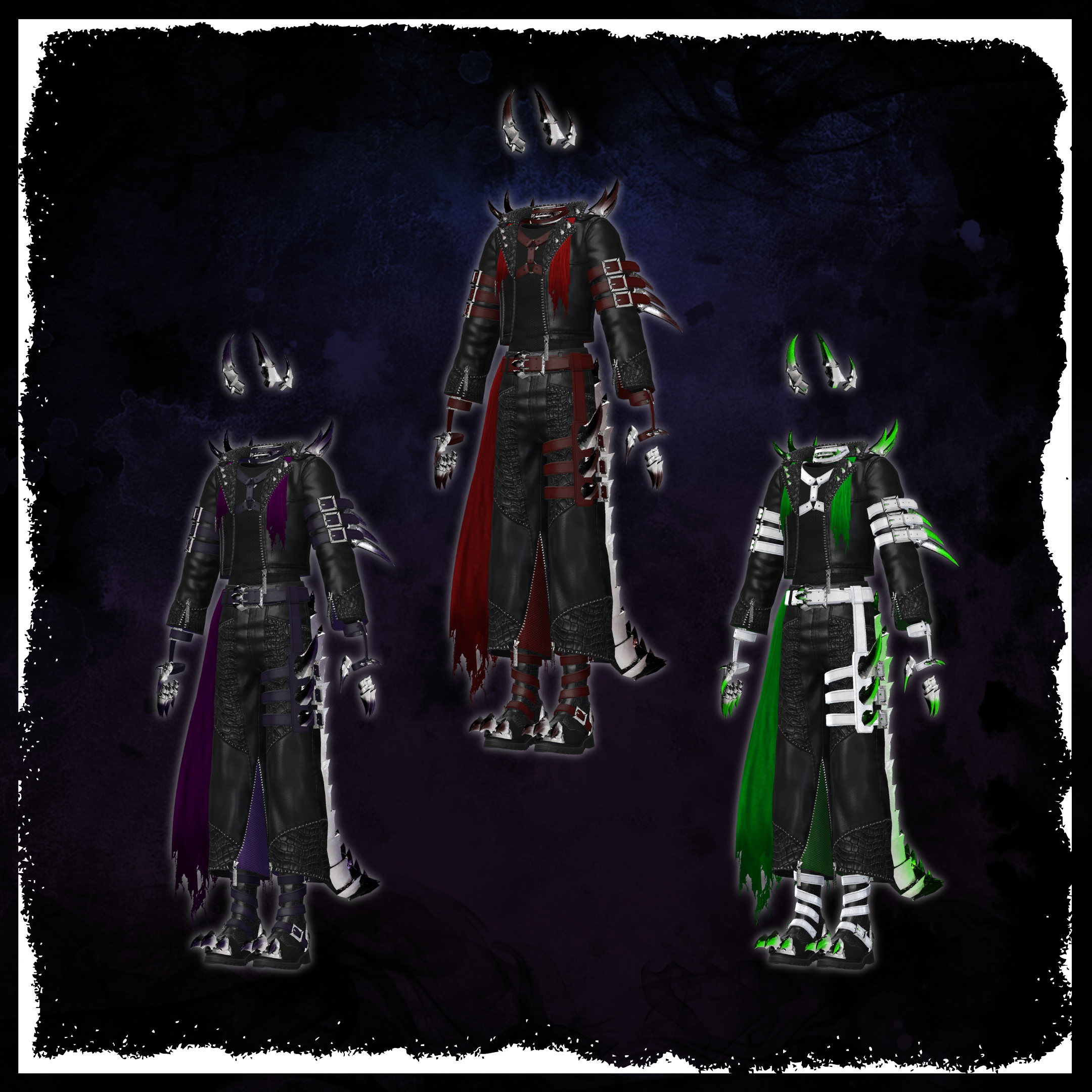 Draconic Ravage【8アバター対応】#ES_ITEM - Edge Slide - BOOTH