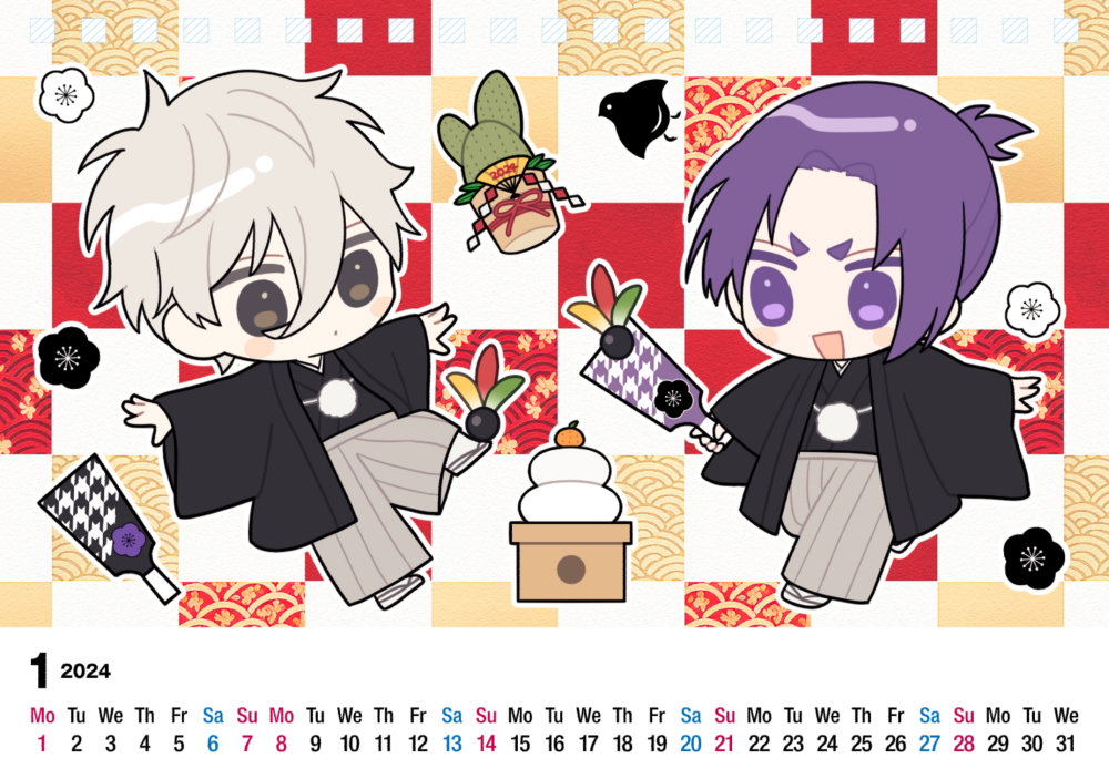 ngroカレンダー2024 - ⚽️ - BOOTH