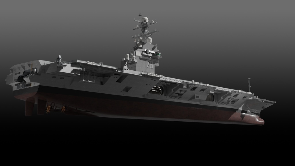 USS Gerald R Ford - Ennuishao - BOOTH