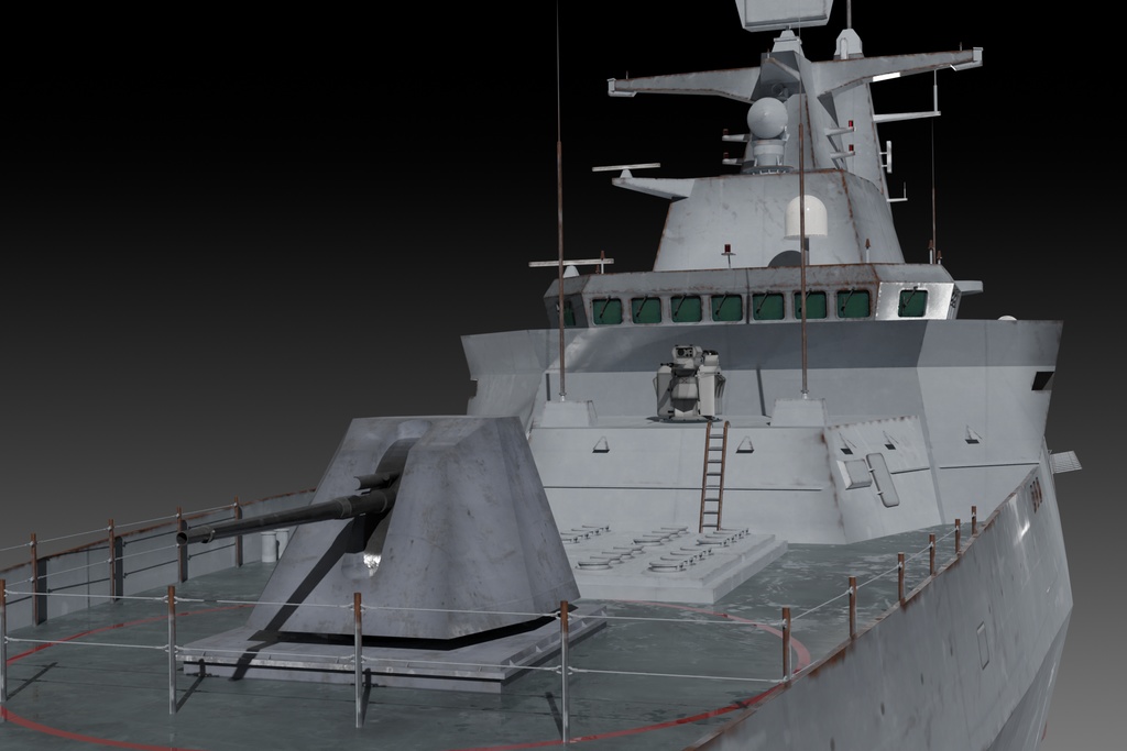 エジプト海軍 Al Aziz フリゲート - Ennuishao - BOOTH