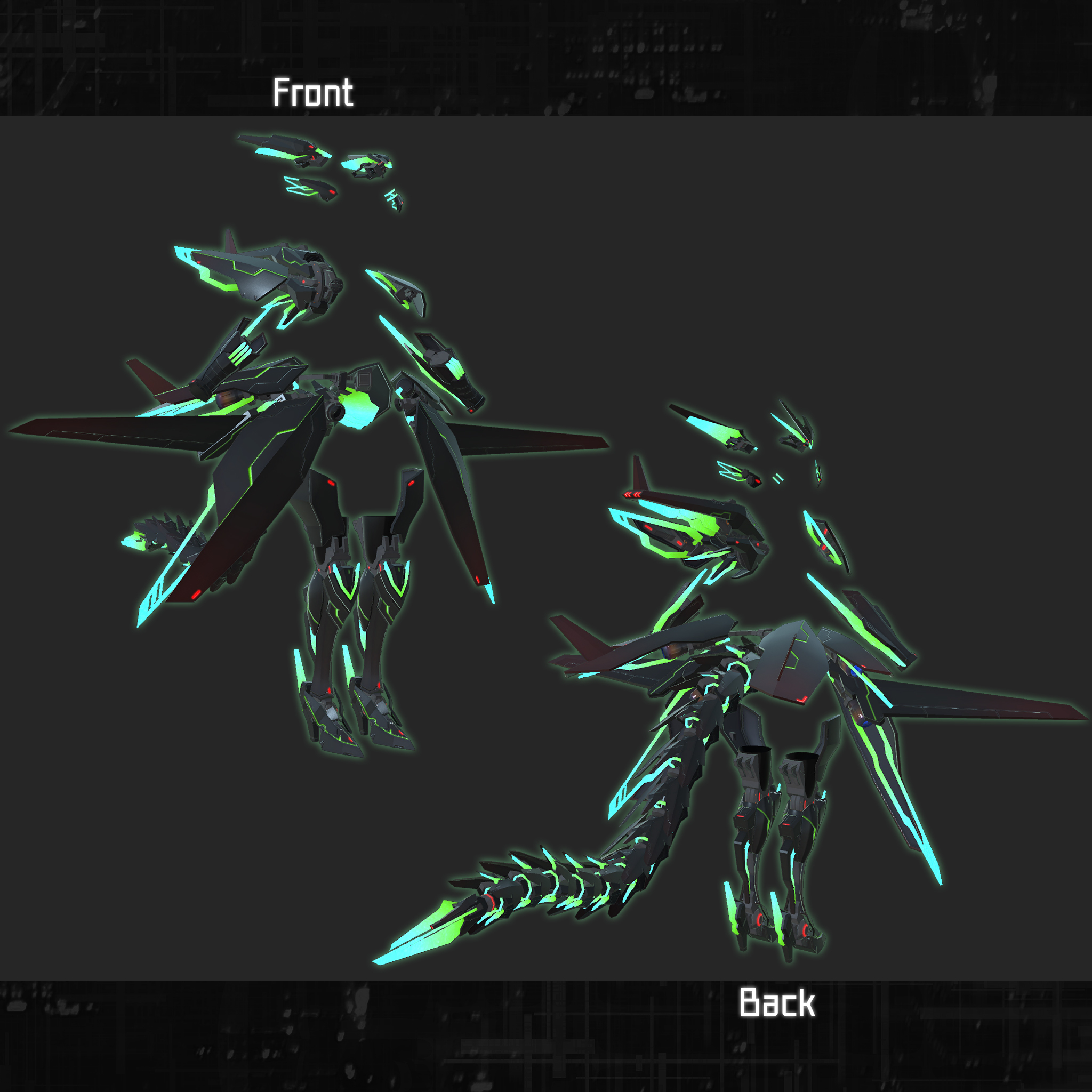 "Eclipse"【Project Assault Dress対応追加アーマー】 - Atelier Alca - BOOTH