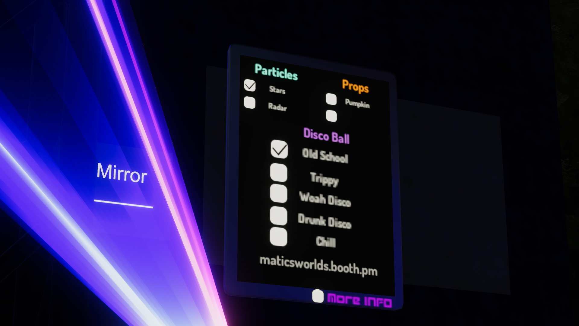 VRChat Disco Ball Audio Link Effects With Control Pad (QUEST ...