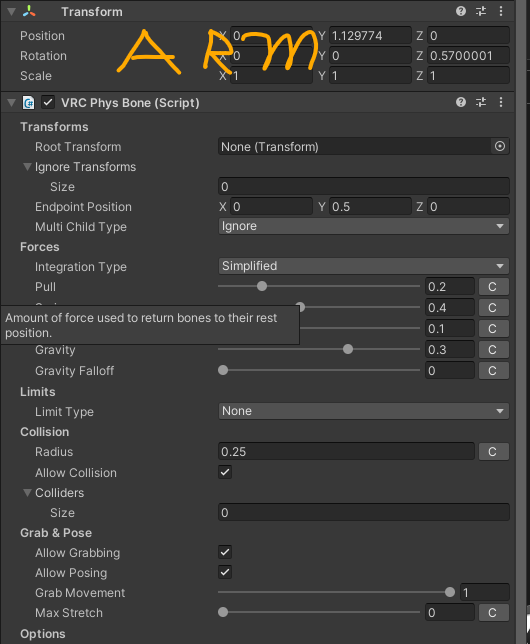 Arm/Neck Chain For VRChat avatar 《FREE》 - joeypixel - BOOTH