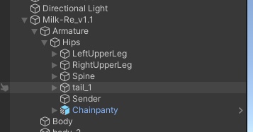 Panty Chain for VRC avatar [Karin Family] - joeypixel - BOOTH