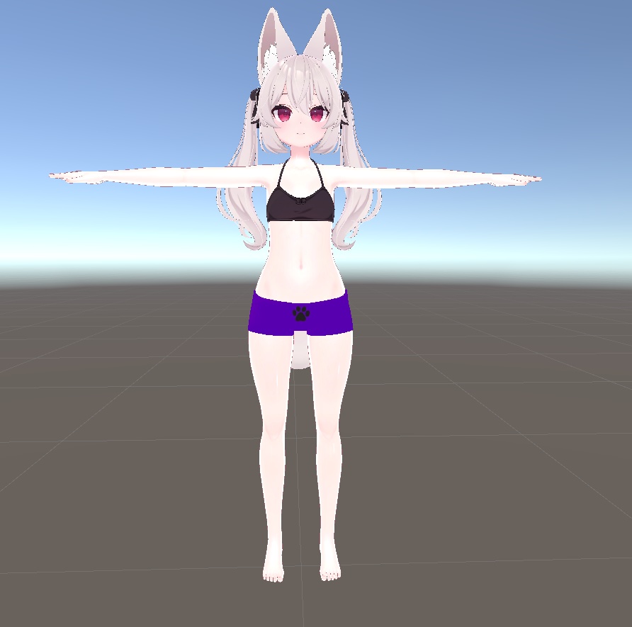Karin simple underwear [Vrchat model asset] - joeypixel - BOOTH