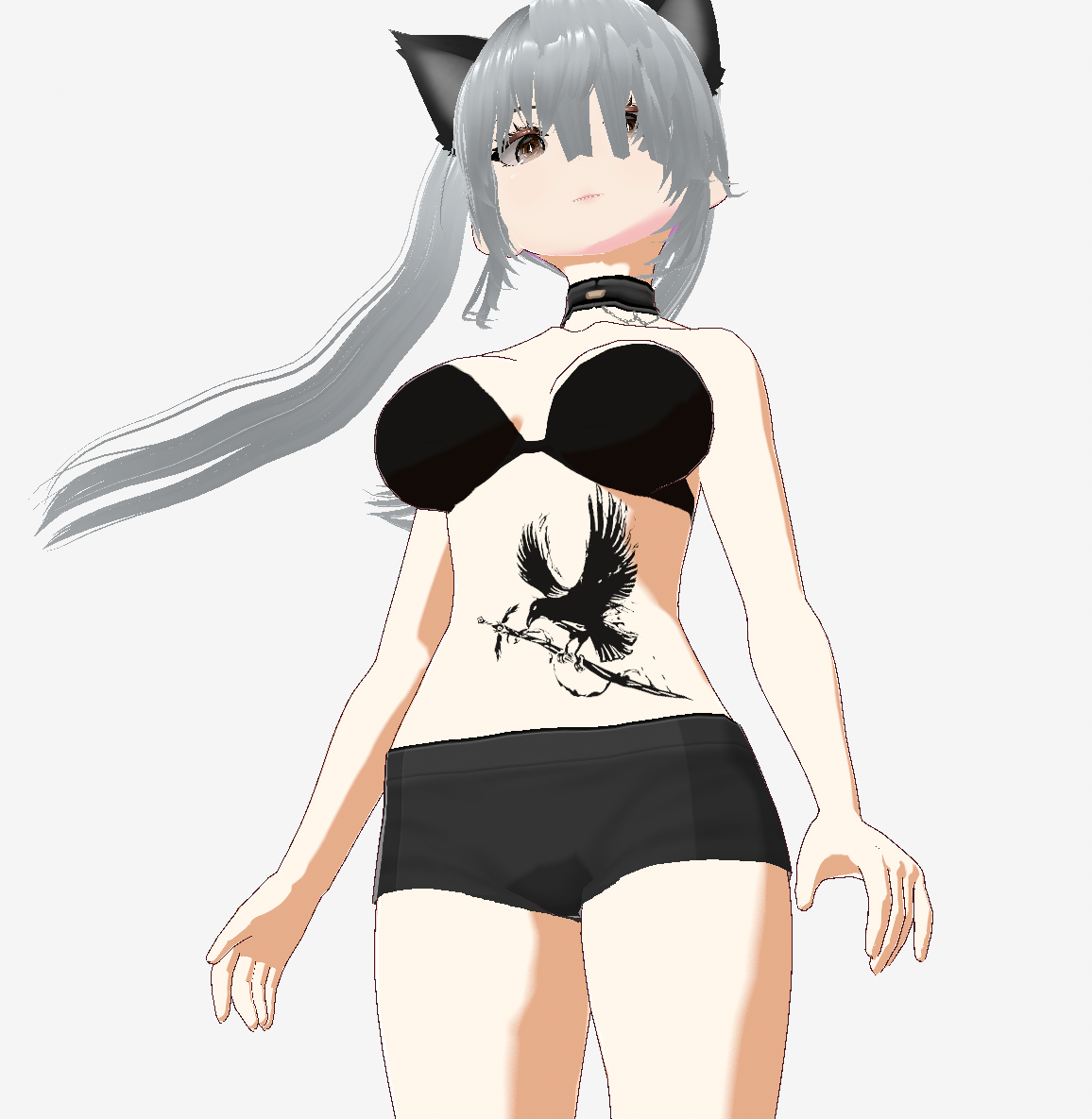 朧ガラスのタトゥー ーvrchat/vroidテクスチャ 高解像度png or ai(ベクター) - chicodeza pixiv booth - BOOTH