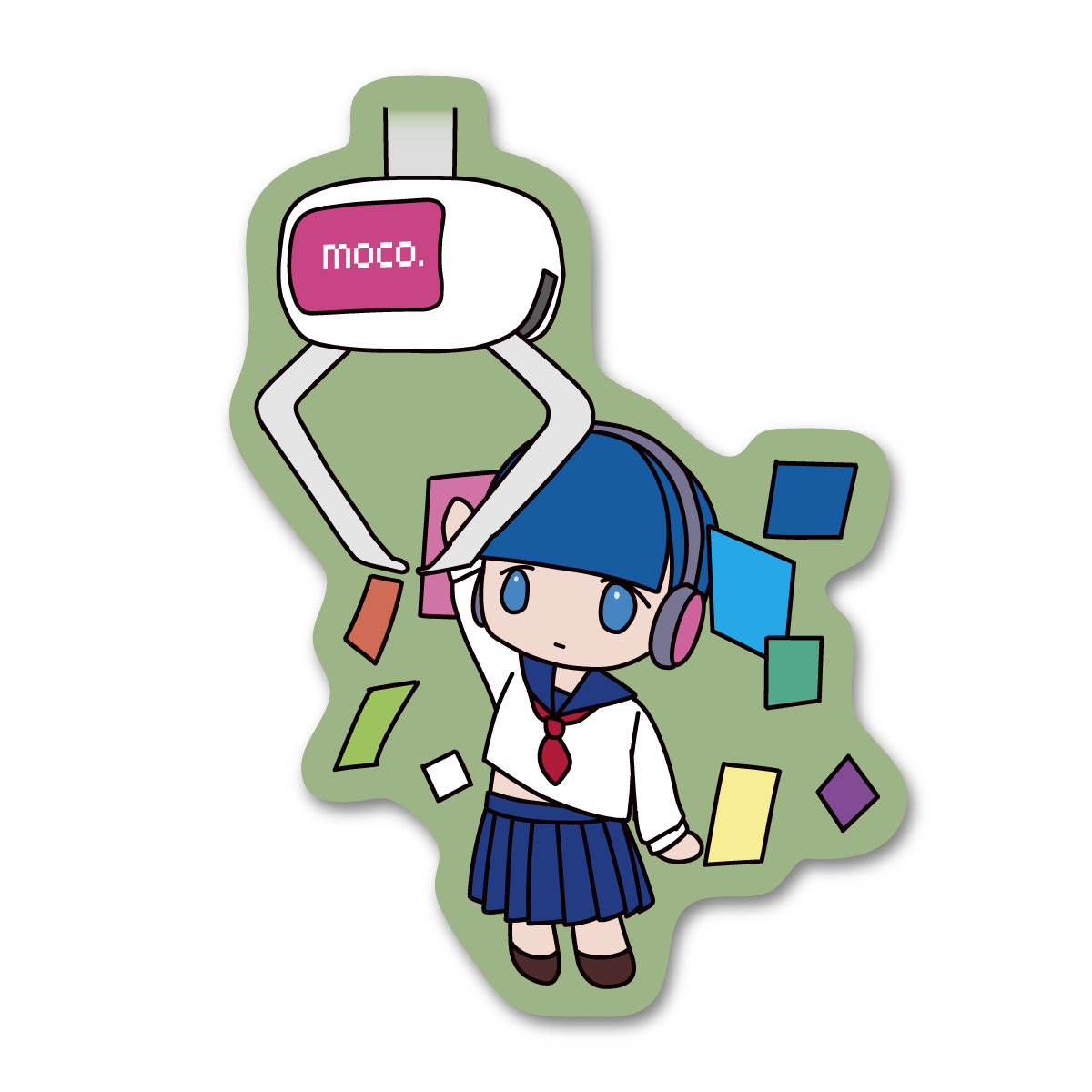 「カクトク」ステッカー5枚セット - moco’s shop - BOOTH