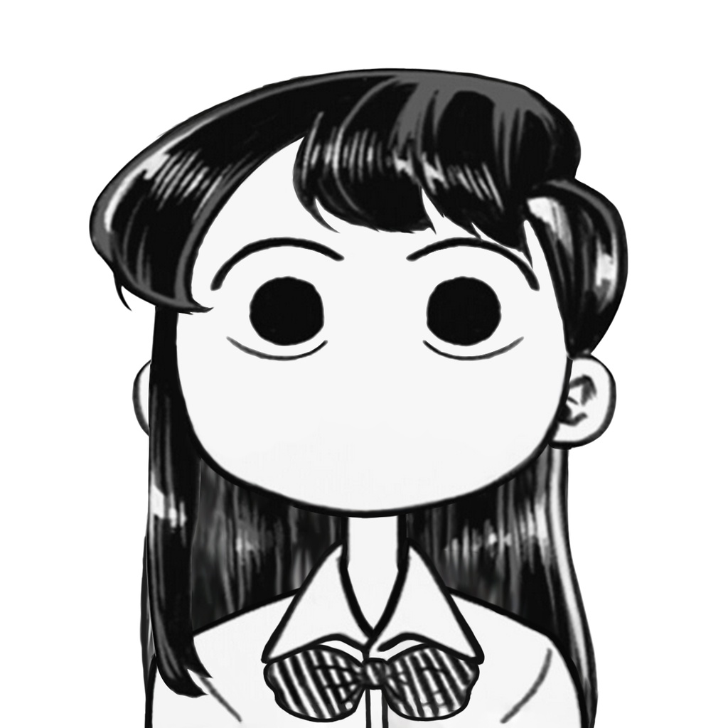 [FREE 無料 Live2D VTuber Model] - Komi 古見硝子 (Half-body/chibi model ...