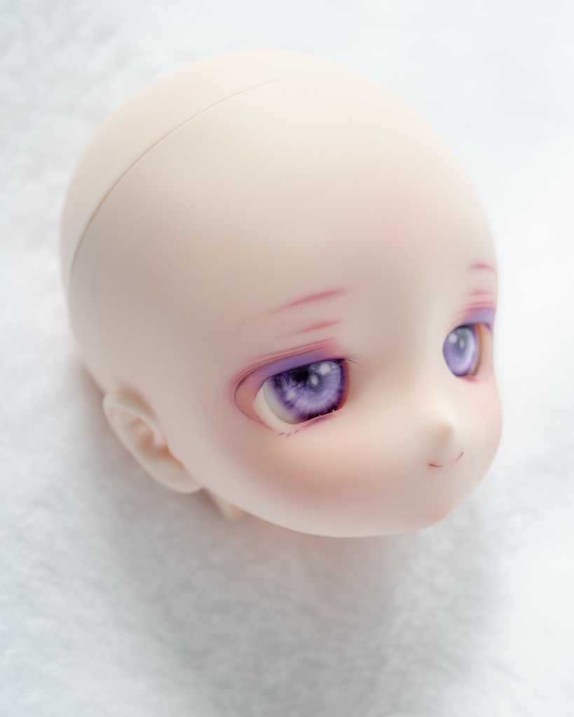 DDH-29（セミホワイト肌）カスタムヘッド＋おまけアイ2種 ソフビ盛り難あり - PF! - BOOTH