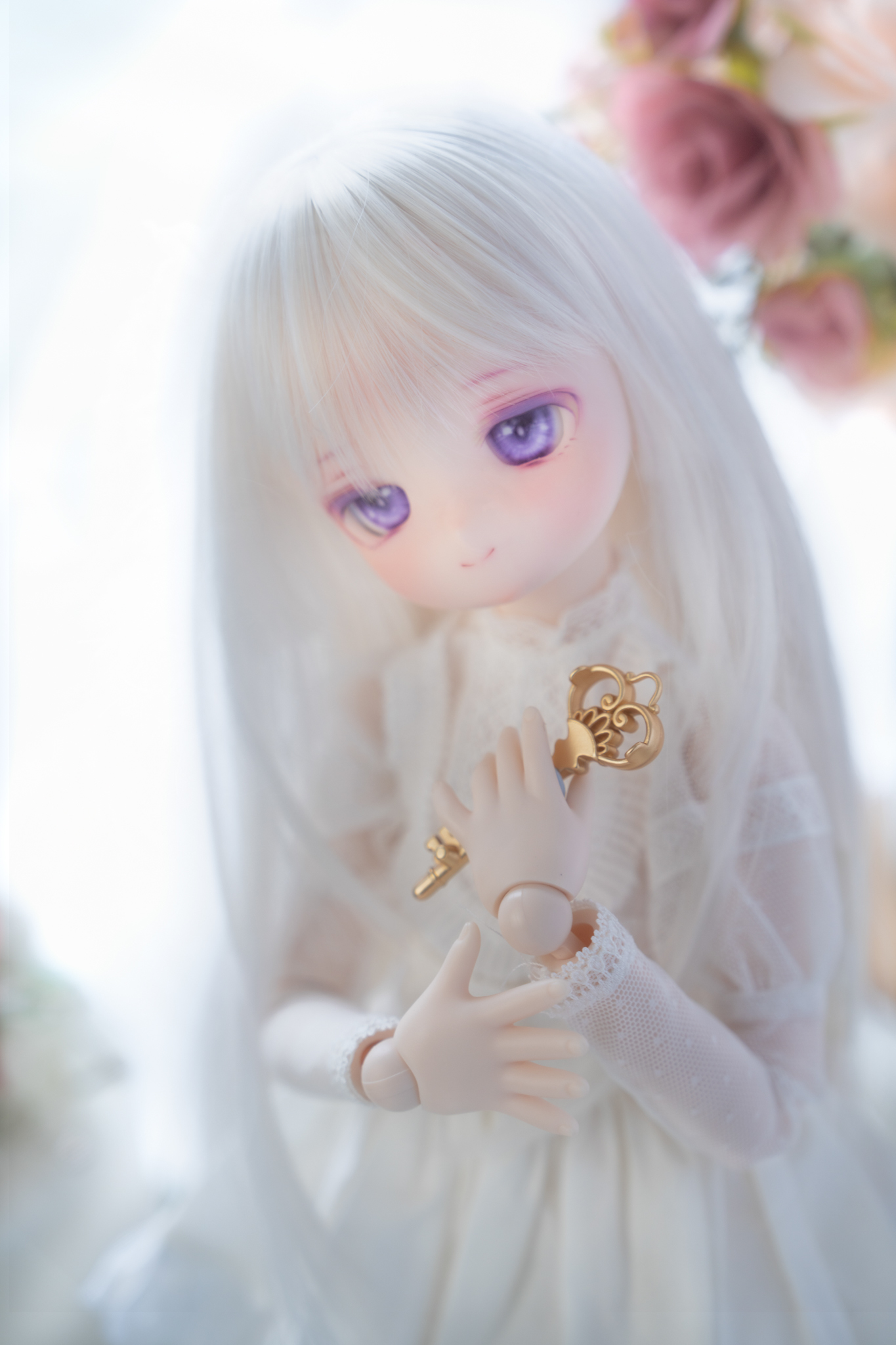 DDH-29（セミホワイト肌）カスタムヘッド＋おまけアイ2種 ソフビ盛り難あり - PF! - BOOTH