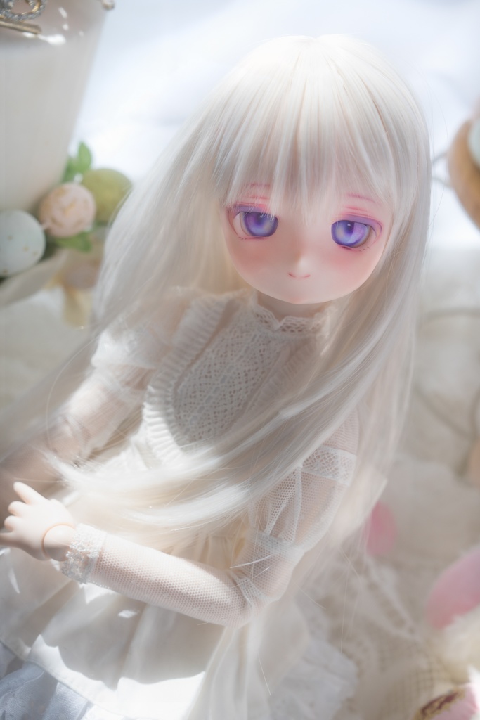 DDH-29（セミホワイト肌）カスタムヘッド＋おまけアイ2種 ソフビ盛り難あり - PF! - BOOTH
