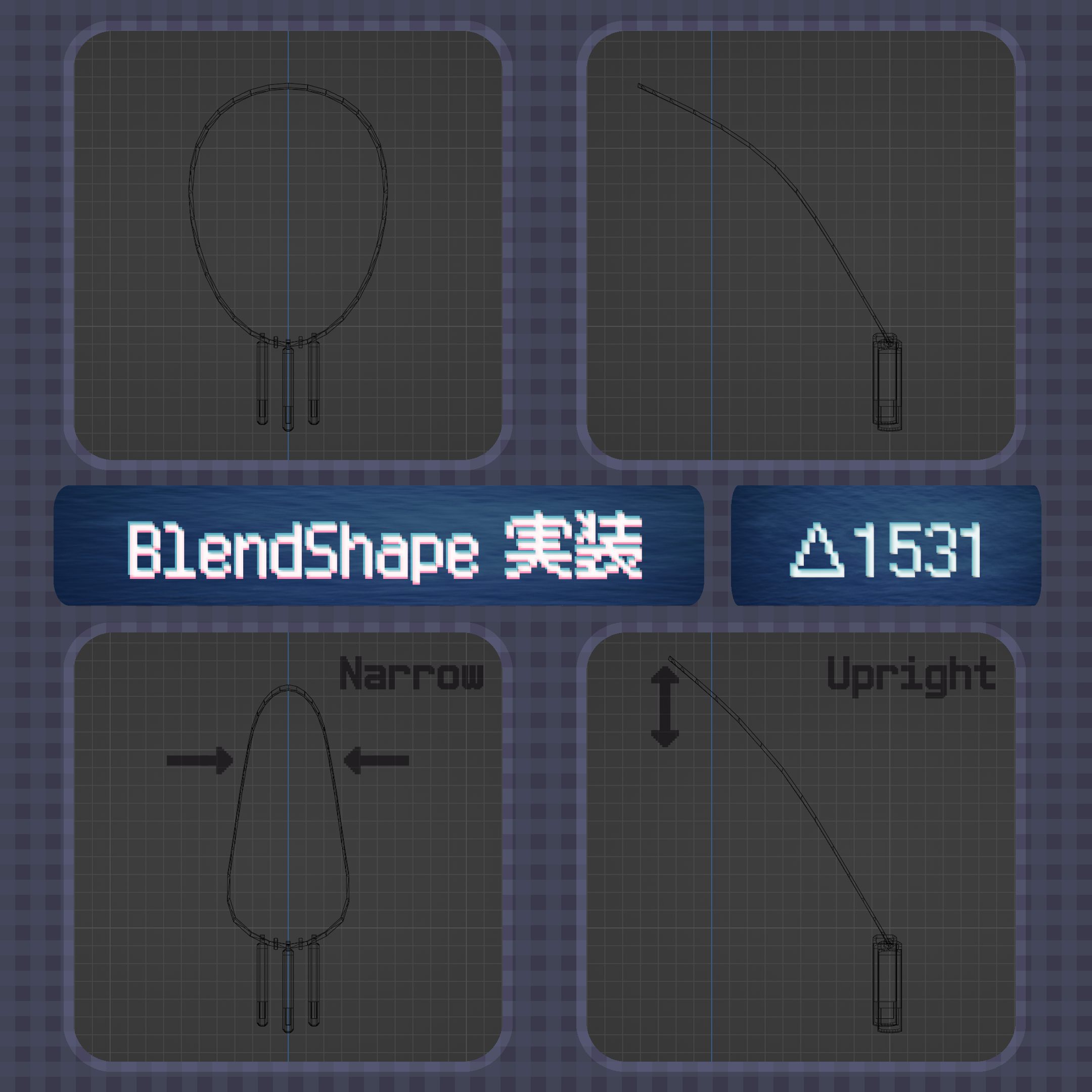 【PhysBone設定済み】USB風 ネックレス【3Dモデル】 - ないさいサイト - BOOTH