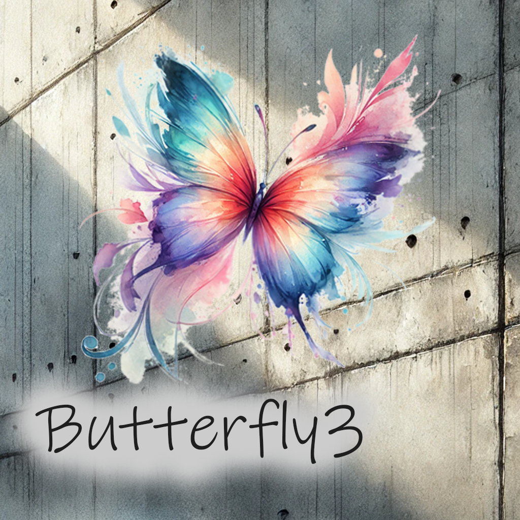 タトゥー素材Texturepack Butterfly2 - 彩SAI - BOOTH