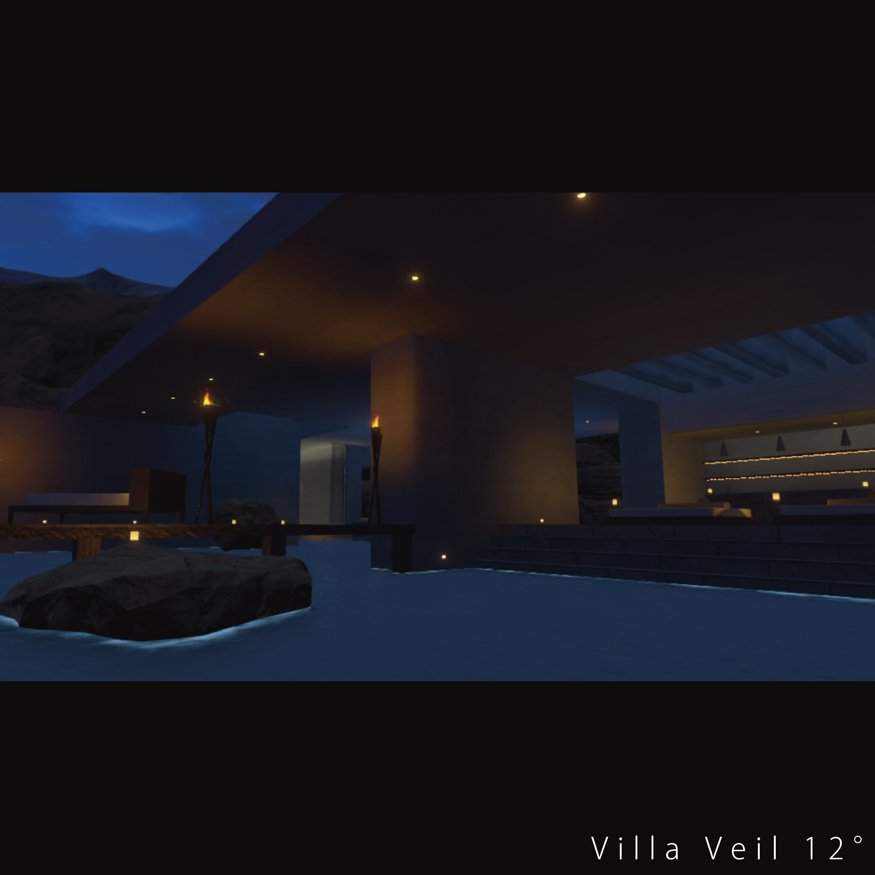 【販売ワールド#001】Villa Veil 12° - VR建築屋 クラフタリー - BOOTH
